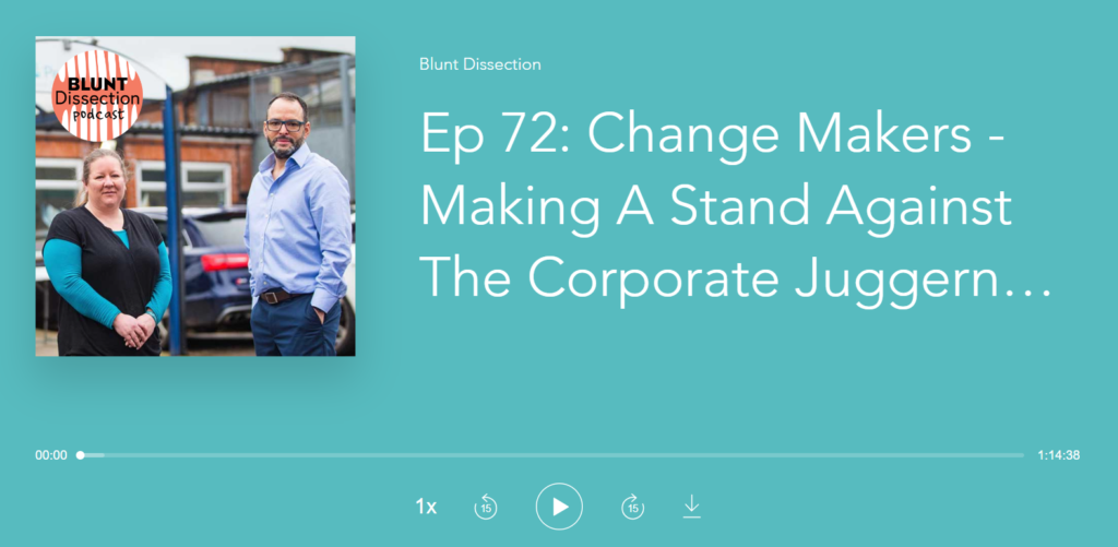 Blunt Dissection: Change makers – Making a stand against ...